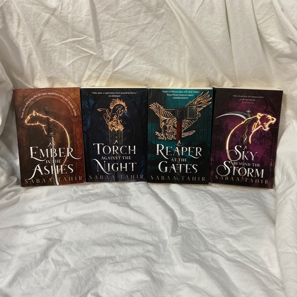 Harper Voyager | Accents | Sabaa Tahir Ember Quartet Series 4 Paperback Books Collection Set ...